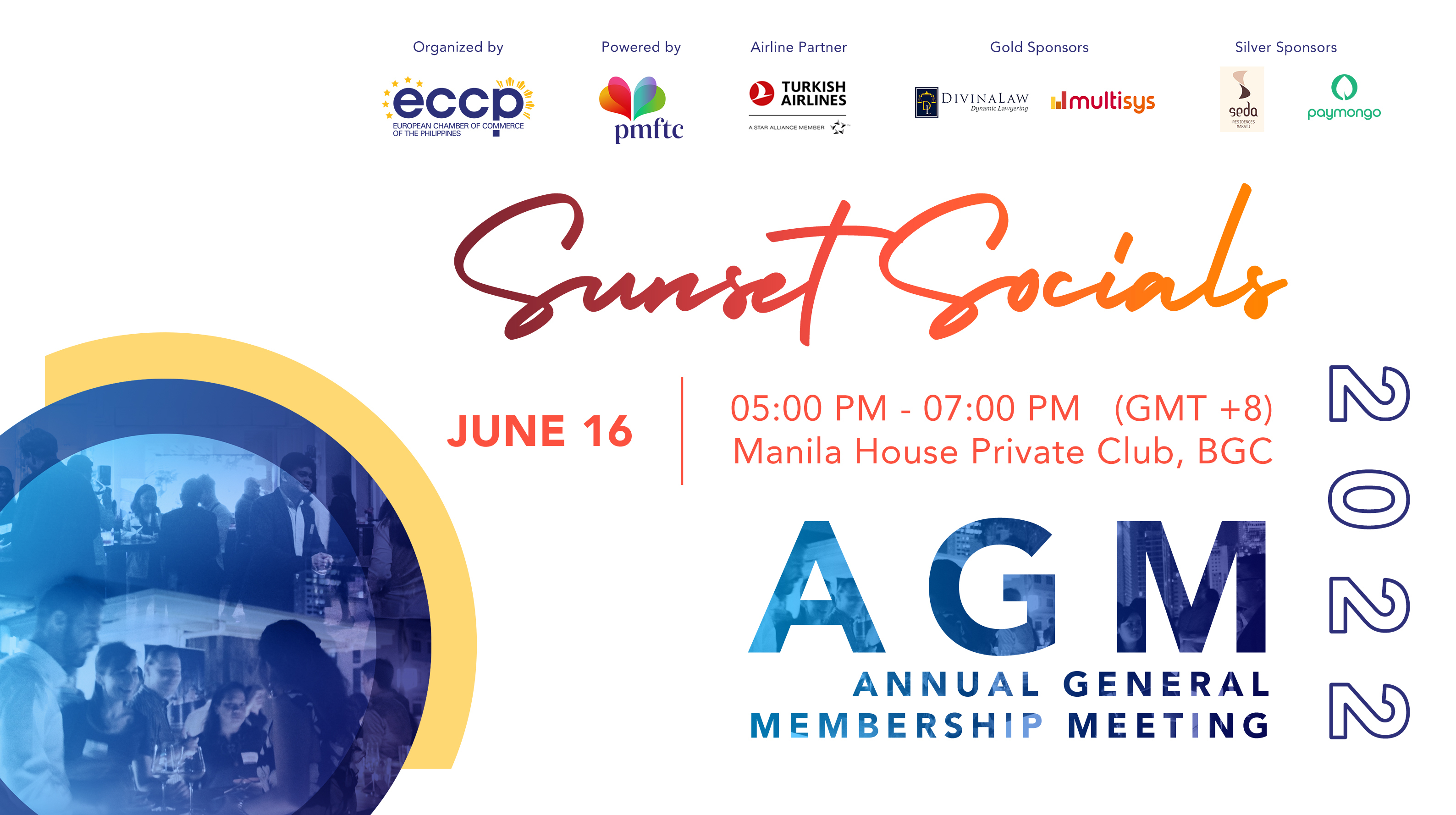 2022 AGM Sunset Socials