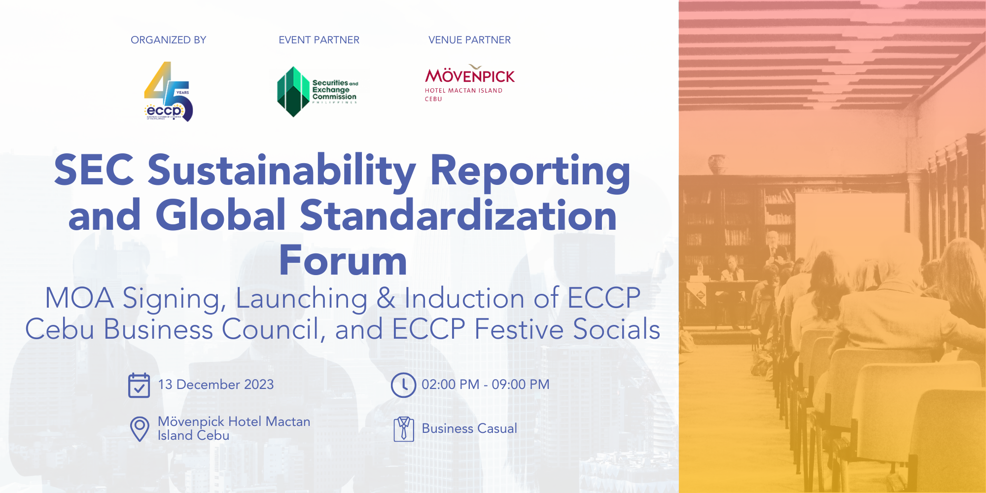 SEC Sustainability Reporting and Global Standardization Forum